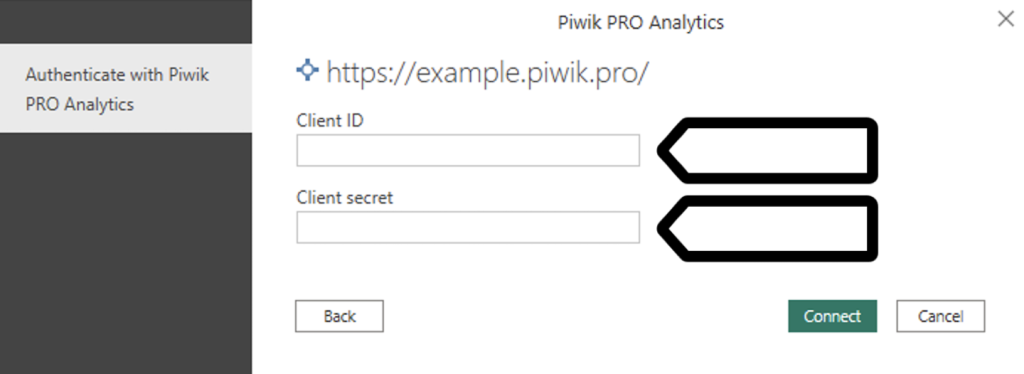 Microsoft Power BI Desktop integration | Piwik PRO help center