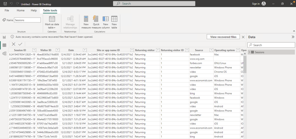 Microsoft Power BI Desktop integration | Piwik PRO help center
