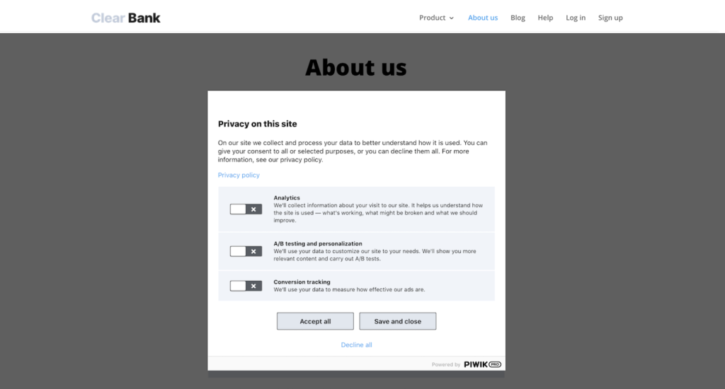 How can I block embedded videos, maps and other iframes on my site for visitors who didn't give ...